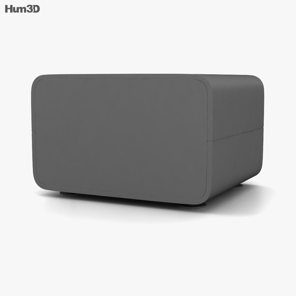 Ligne Roset Cemia Bedside table 3D model - Download in MAX, OBJ, FBX, C4D