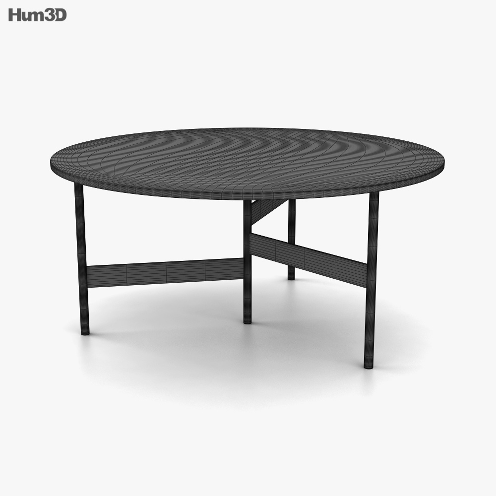 Living Divani Notes Table 3D model - Download in MAX, OBJ, FBX, C4D