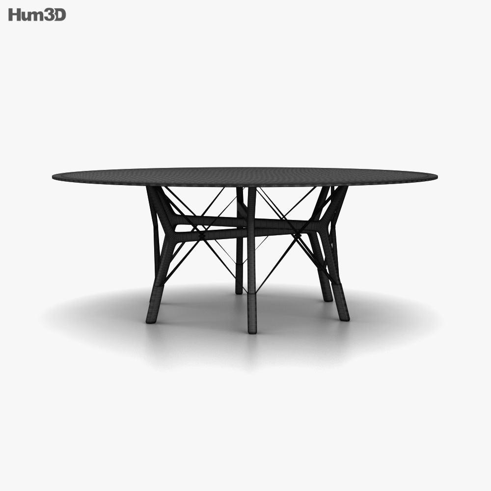 Louis Vuitton Serpentine Table 3D model - Download in MAX, OBJ, FBX, C4D