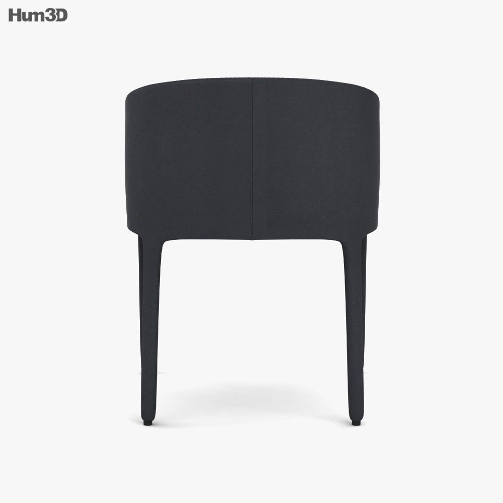 MDF Italia Achille Armchair 3D model - Download in MAX, OBJ, FBX, C4D