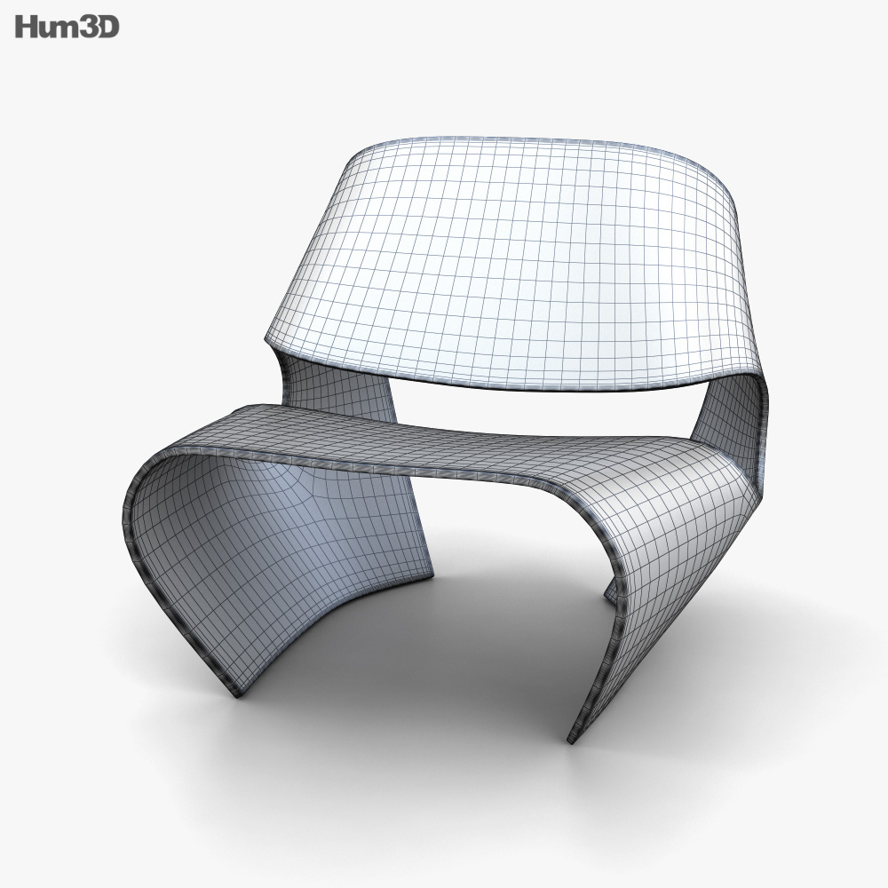 Made In Ratio Cowrie Chair 3D model - Download in MAX, OBJ, FBX, C4D