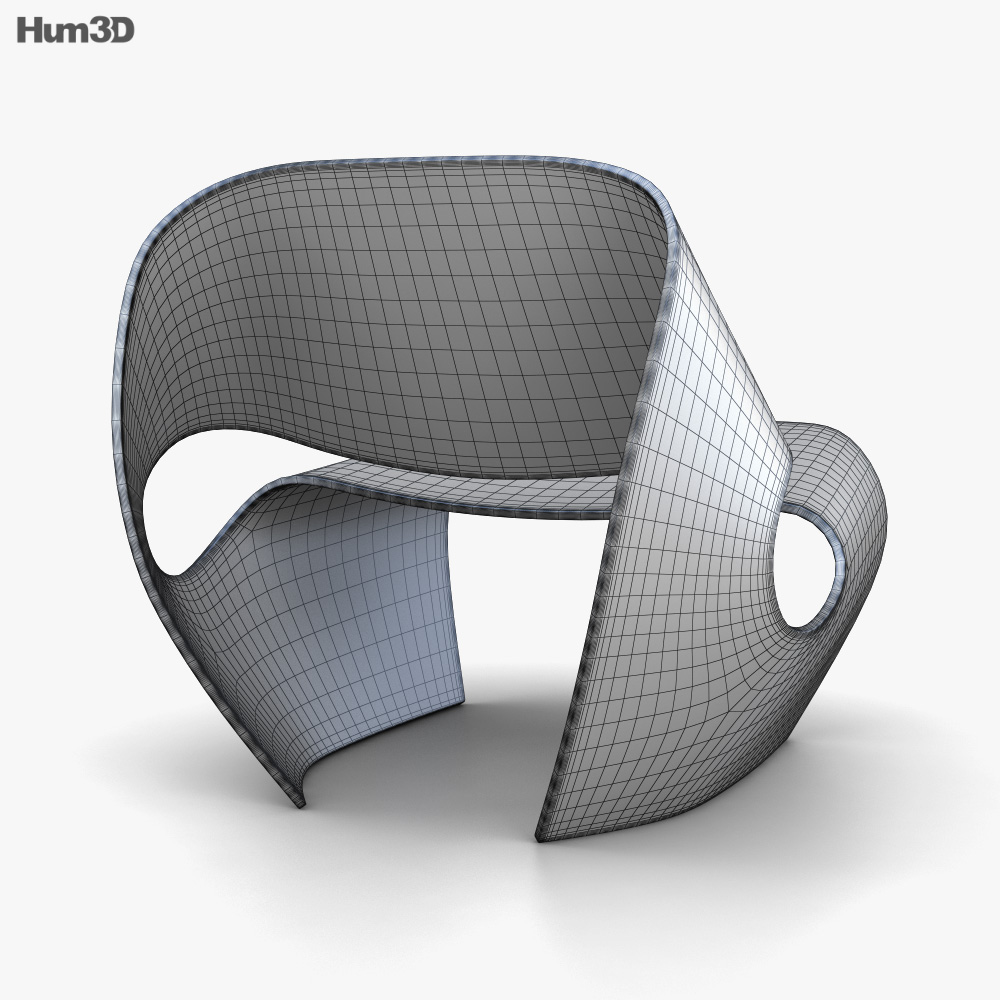 Made In Ratio Cowrie Chair 3D model - Download in MAX, OBJ, FBX, C4D