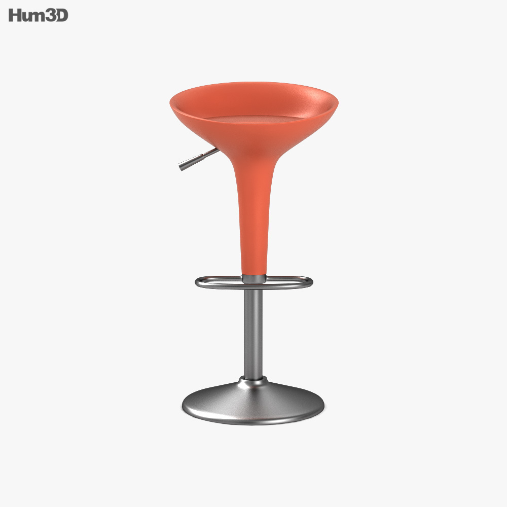 Magis Bambo stool 3D model - Download in MAX, OBJ, FBX, C4D