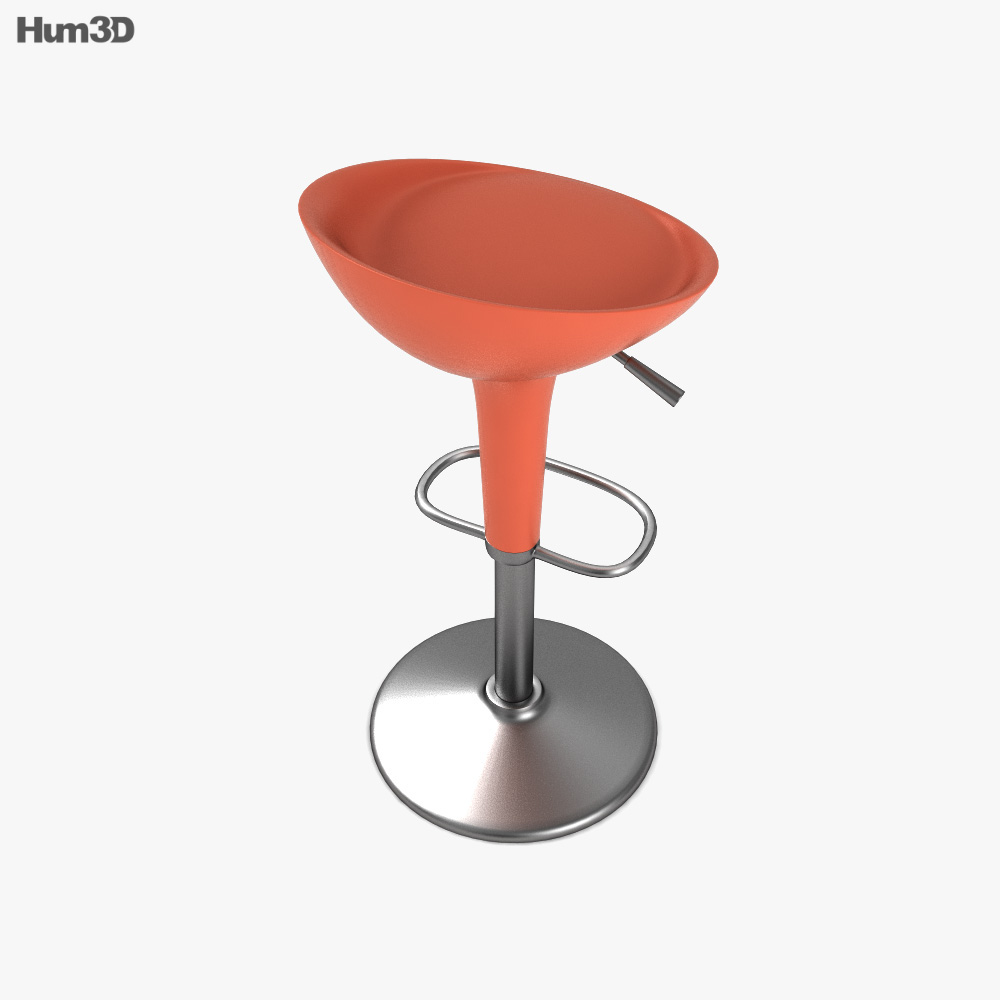 Magis Bambo Stool 3d Model Download In Max Obj Fbx C4d