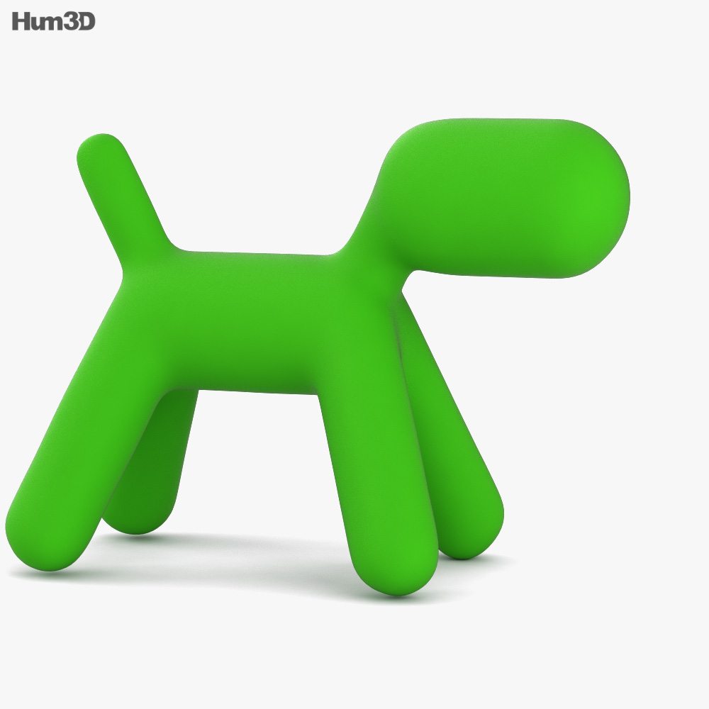 Magis Puppy Decoration 3D model - Download in MAX, OBJ, FBX, C4D