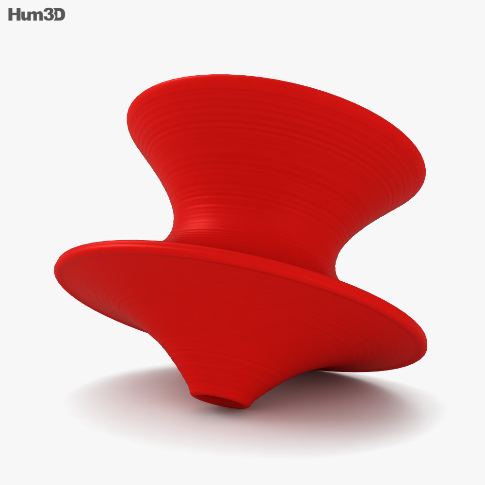 Magis Spun Rotating Chair 3D model - Download in MAX, OBJ, FBX, C4D