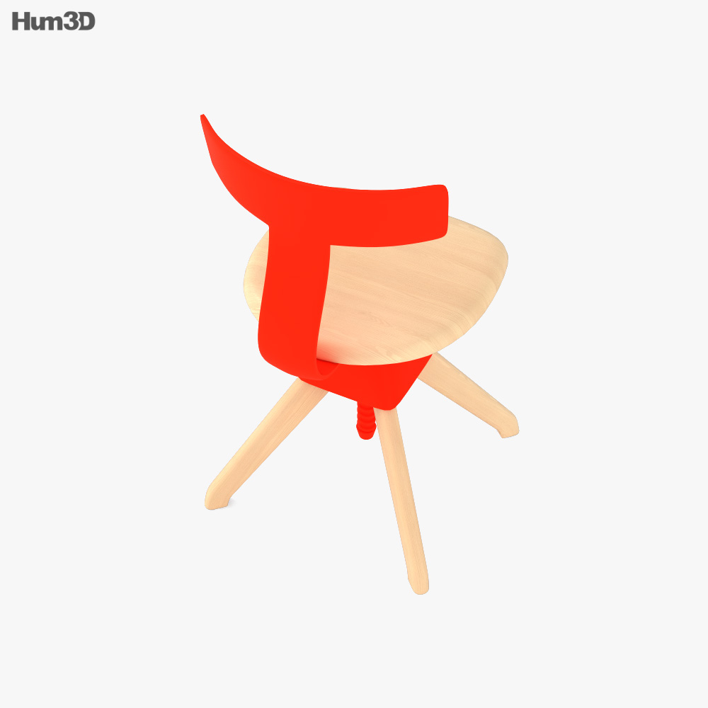 Magis Tuffy Chair 3D model - Download in MAX, OBJ, FBX, C4D