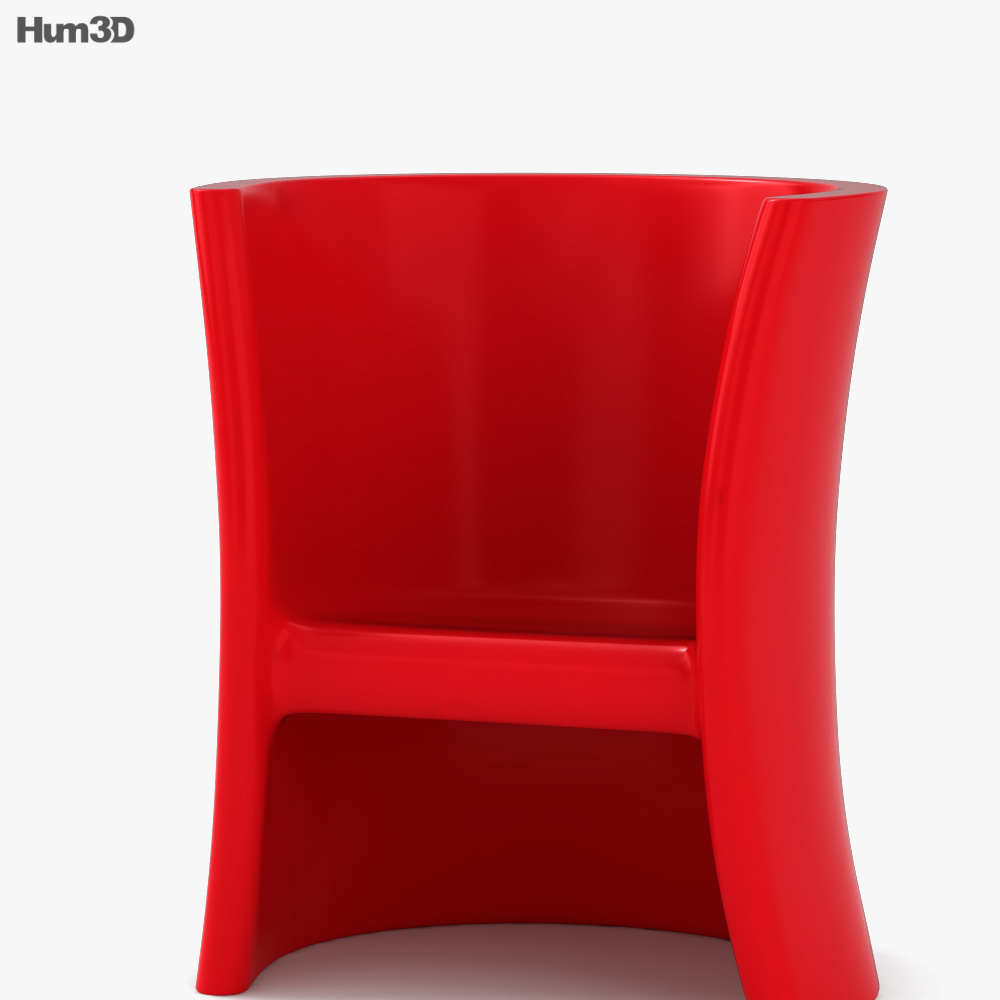 Magis Trioli Chair 3D model - Download in MAX, OBJ, FBX, C4D