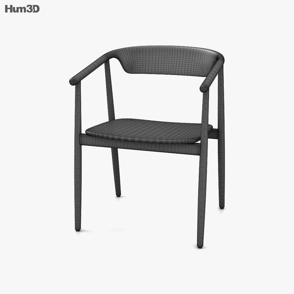 Mattiazzi MC21 Leva Chair 3D model - Download in MAX, OBJ, FBX, C4D