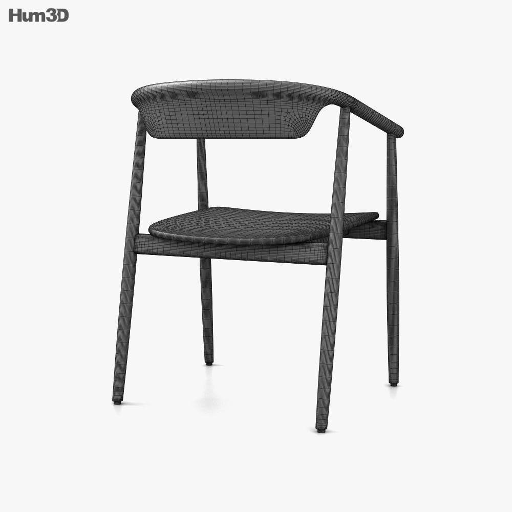 Mattiazzi MC21 Leva Chair 3D model - Download in MAX, OBJ, FBX, C4D