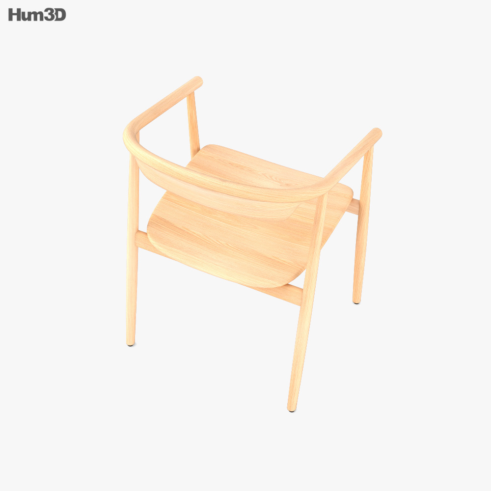 Mattiazzi MC21 Leva Chair 3D model - Download in MAX, OBJ, FBX, C4D