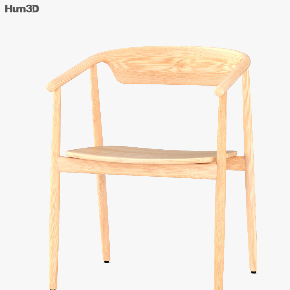 Mattiazzi MC21 Leva Chair 3D model - Download in MAX, OBJ, FBX, C4D