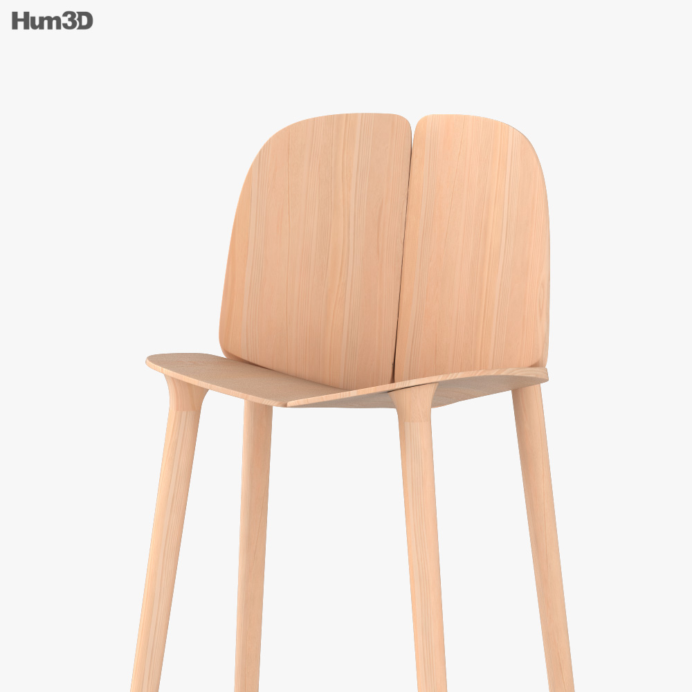 Mattiazzi MC3 Osso Chair 3D model - Download in MAX, OBJ, FBX, C4D