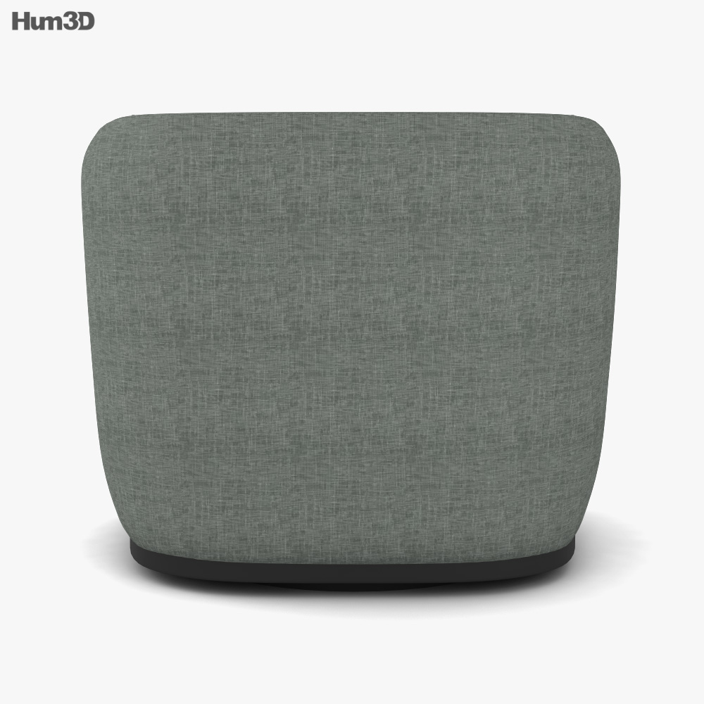 Maxalto Apollo Armchair 3D model - Download in MAX, OBJ, FBX, C4D