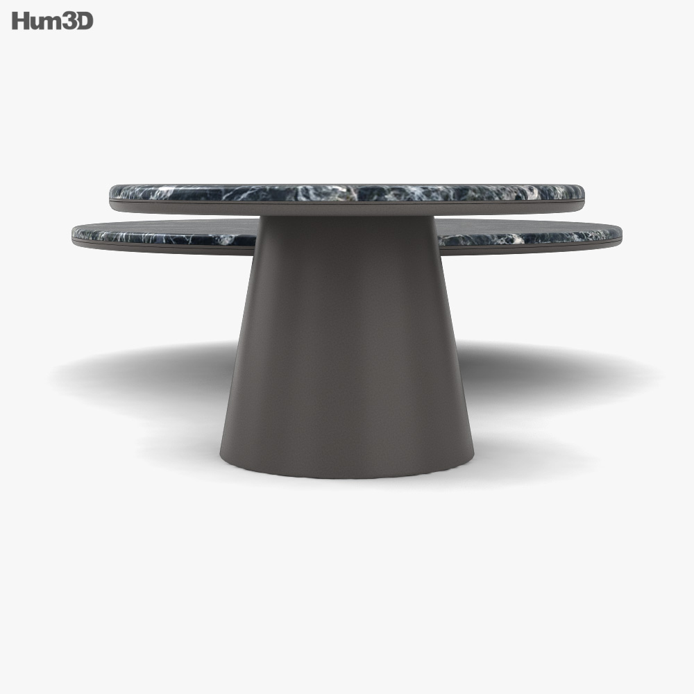 Meridiani Leon Table 3D model - Download in MAX, OBJ, FBX, C4D