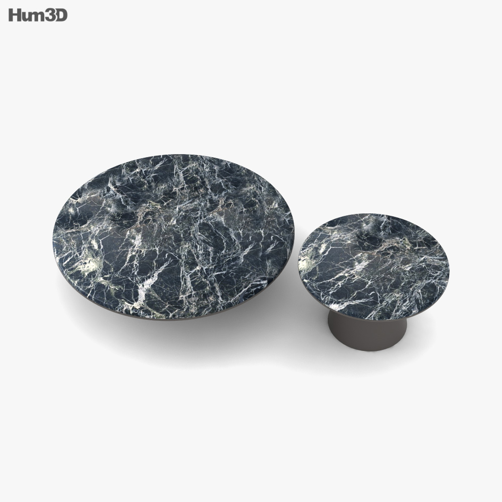 Meridiani Leon Table 3D model - Download in MAX, OBJ, FBX, C4D