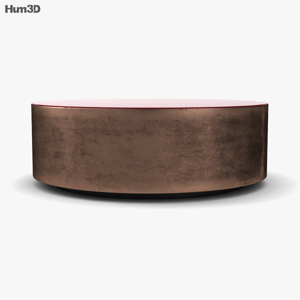 Meridiani Belt Table 3D model - Download in MAX, OBJ, FBX, C4D