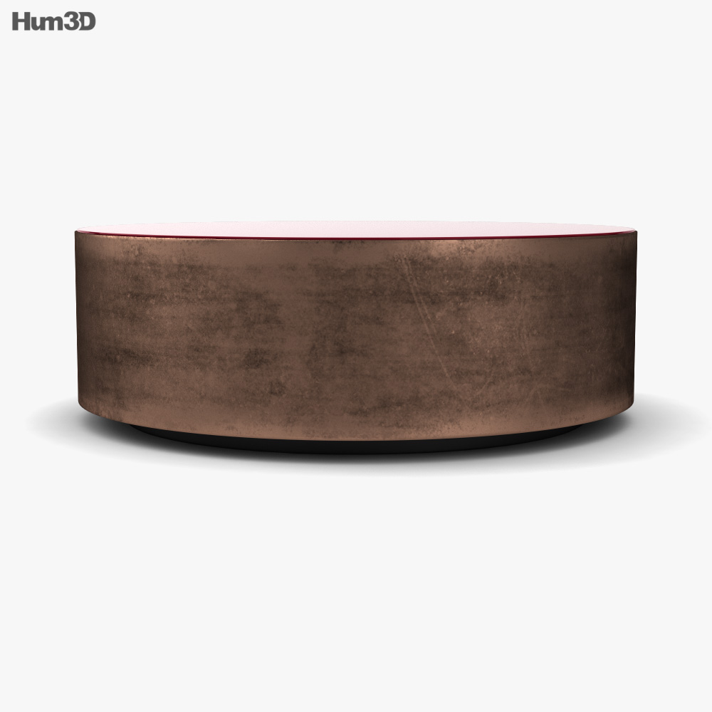 Meridiani Belt Table 3D model - Download in MAX, OBJ, FBX, C4D