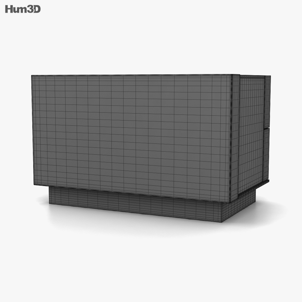 Meridiani Benjamin Table 3D model - Download in MAX, OBJ, FBX, C4D