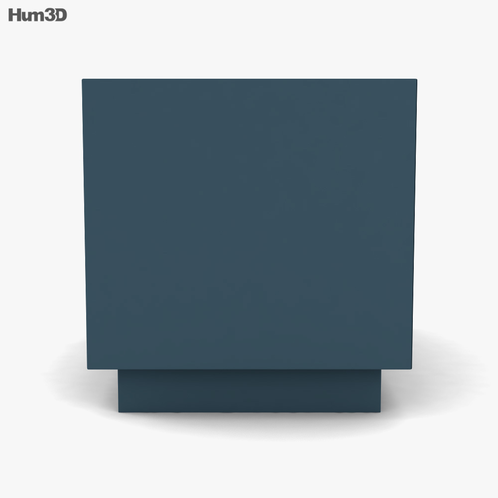 Meridiani Benjamin Table 3D model - Download in MAX, OBJ, FBX, C4D