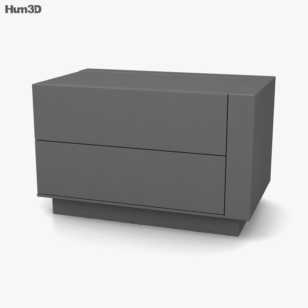 Meridiani Benjamin Table 3D model - Download in MAX, OBJ, FBX, C4D