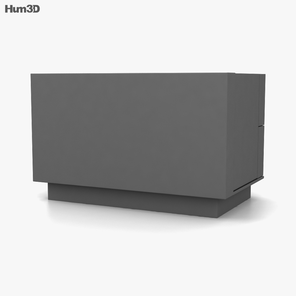 Meridiani Benjamin Table 3D model - Download in MAX, OBJ, FBX, C4D