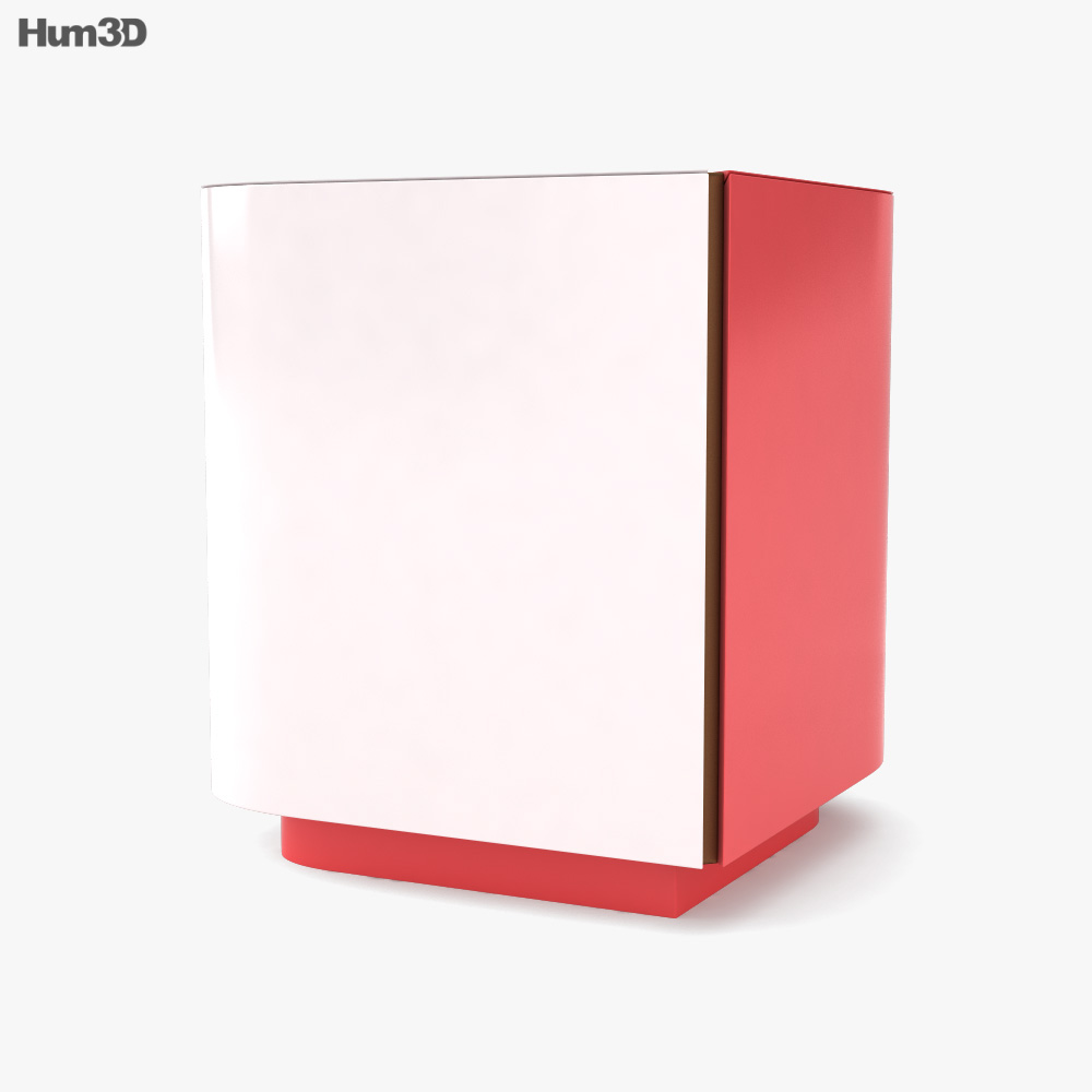 Meridiani Dimitri Table 3D model - Download in MAX, OBJ, FBX, C4D