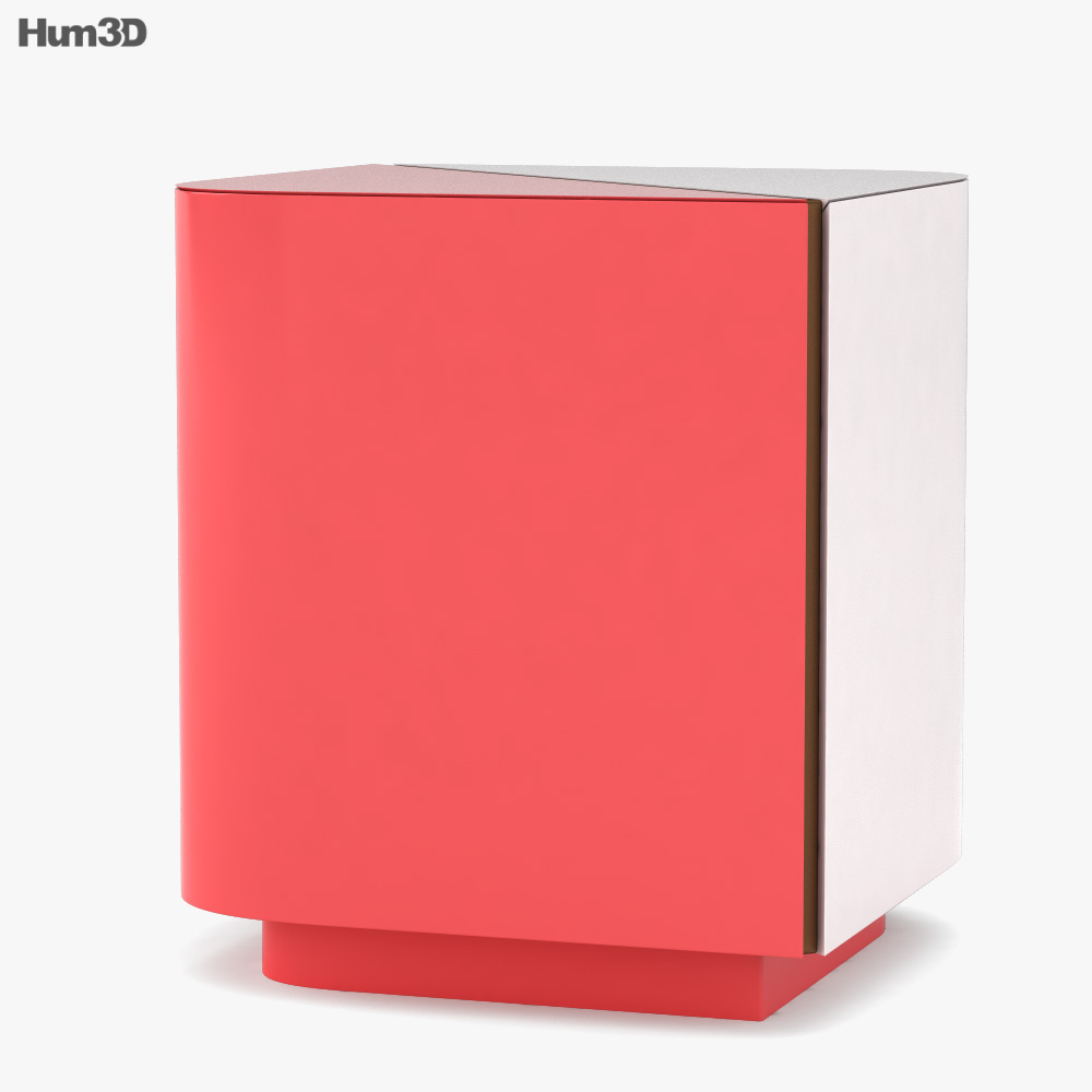 Meridiani Dimitri Table 3D model - Download in MAX, OBJ, FBX, C4D