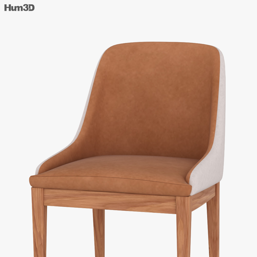 Midj Marilyn Chair 3D model - Download in MAX, OBJ, FBX, C4D