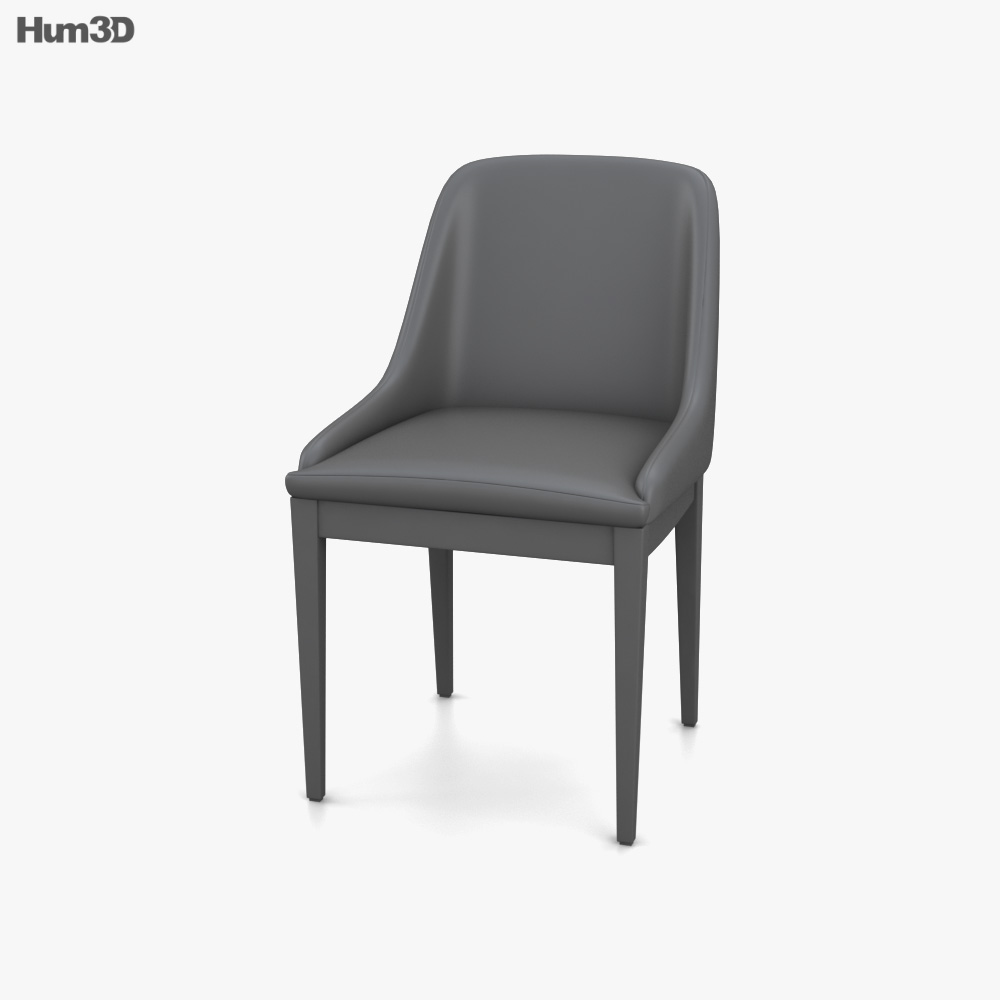 Midj Marilyn Chair 3D model - Download in MAX, OBJ, FBX, C4D