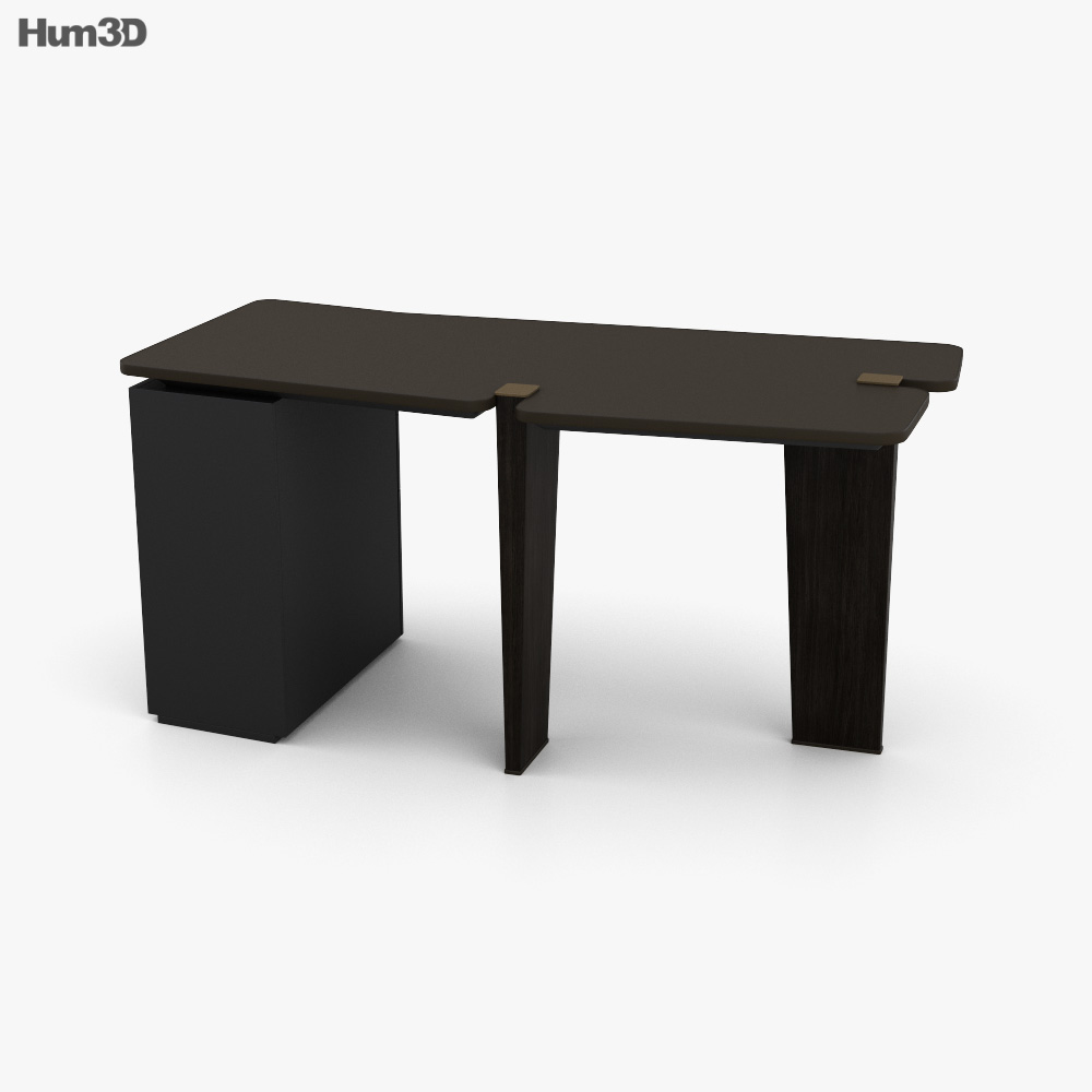 Minotti Jacob Desk 3D model - Download in MAX, OBJ, FBX, C4D