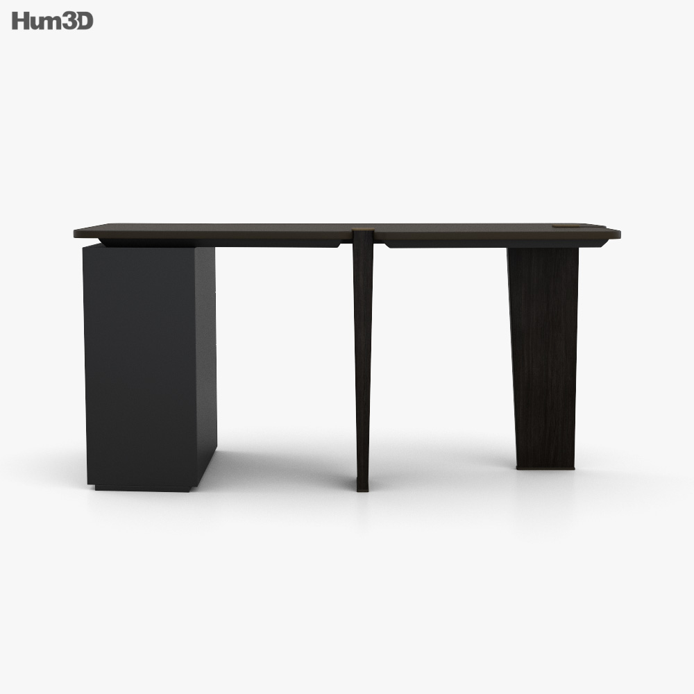 Minotti Jacob Desk 3D model - Download in MAX, OBJ, FBX, C4D