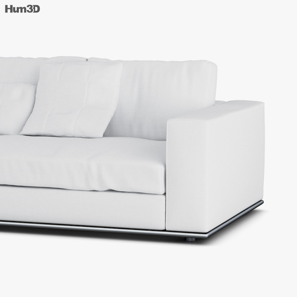 Minotti Hamilton Sofa 3D model - Download in MAX, OBJ, FBX, C4D