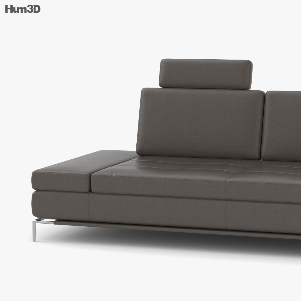 Modani Sullivan Sofa 3D model - Download in MAX, OBJ, FBX, C4D
