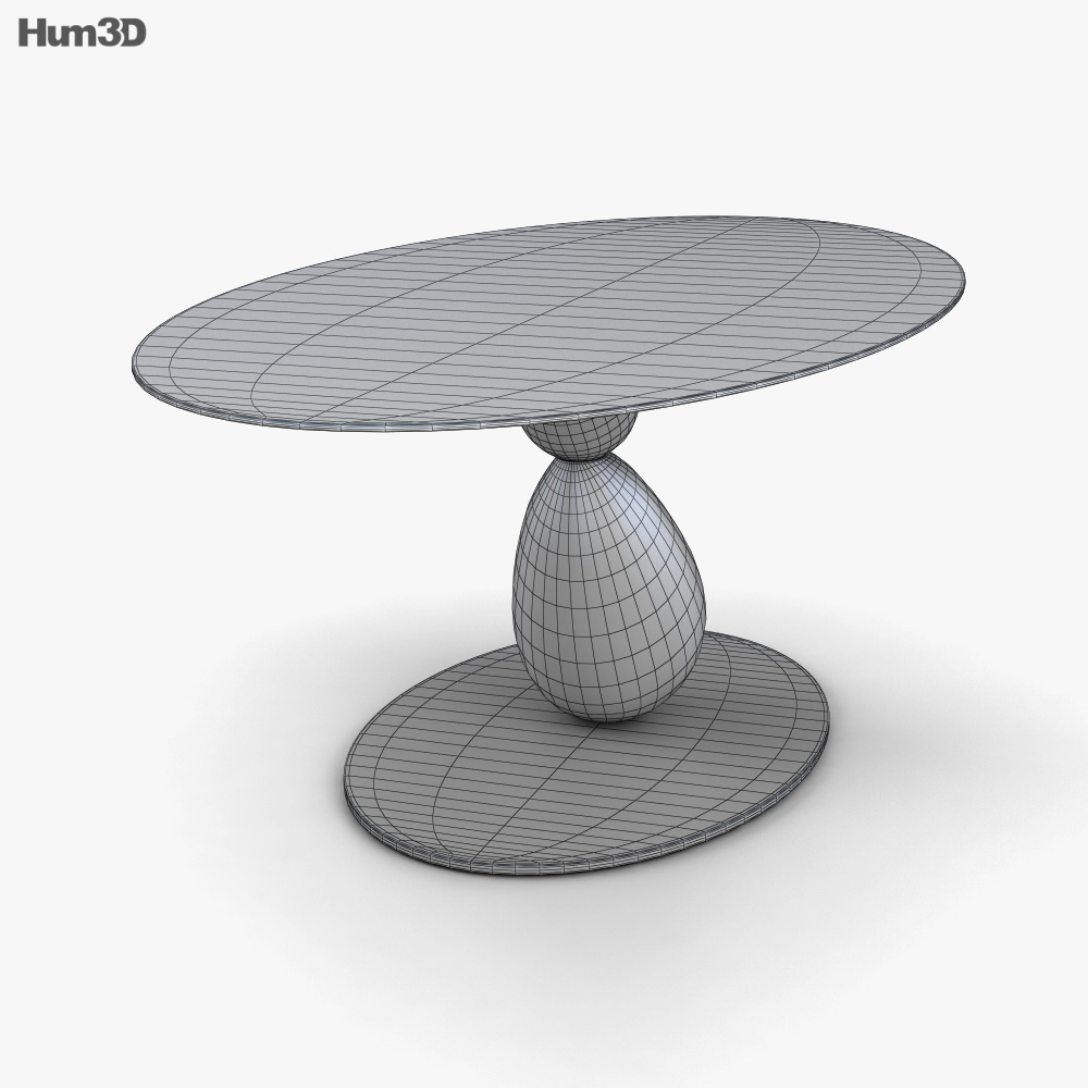 Mogg Matera Table 3D model - Download in MAX, OBJ, FBX, C4D