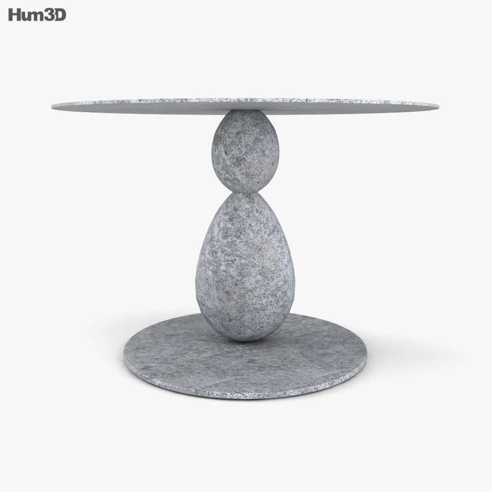 Mogg Matera Table 3D model - Download in MAX, OBJ, FBX, C4D
