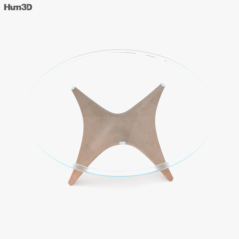 Molteni Arc Table 3D model - Download in MAX, OBJ, FBX, C4D