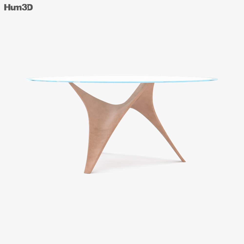 Molteni Arc Table 3D model - Download in MAX, OBJ, FBX, C4D