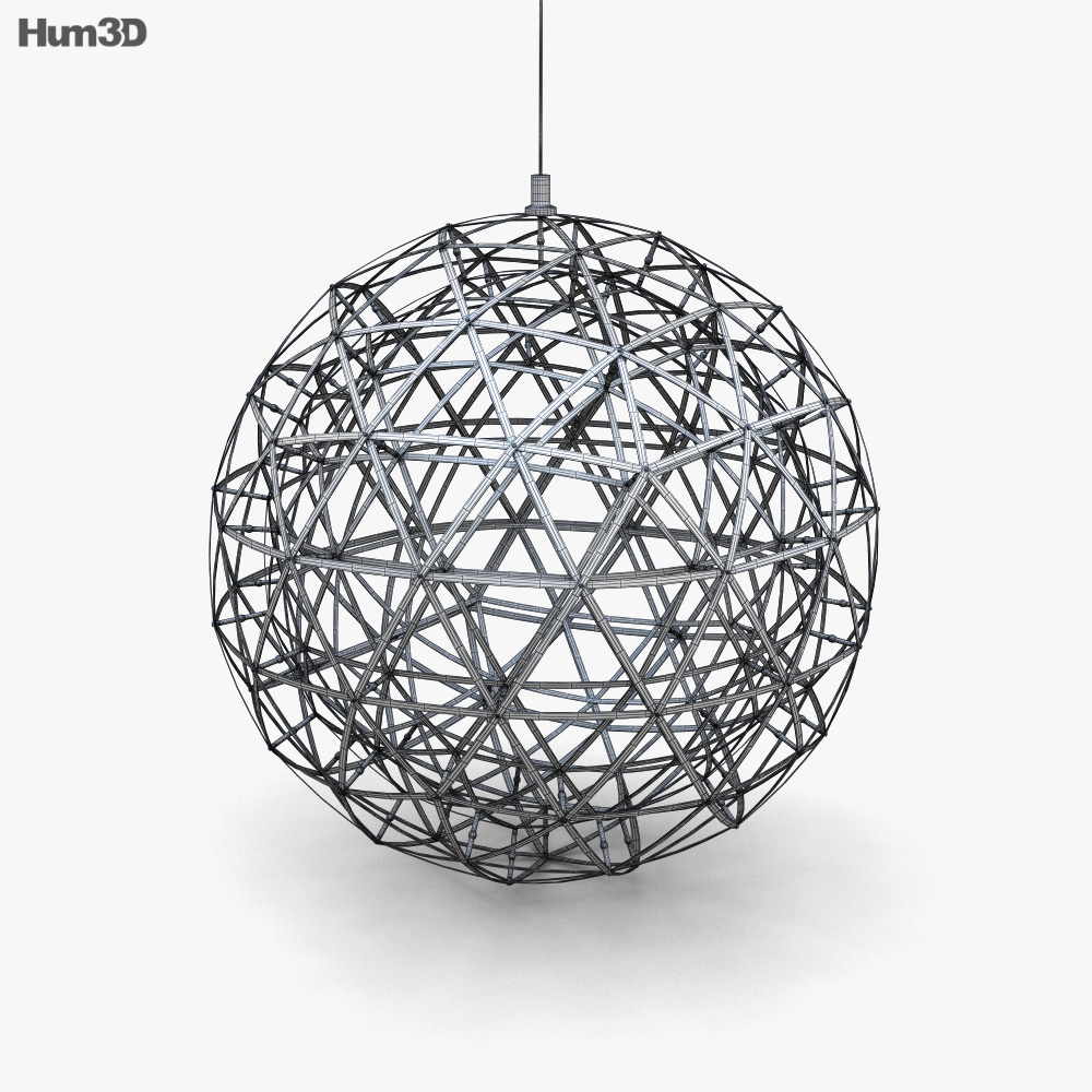 Moooi Raimond Lamp 3D model - Download in MAX, OBJ, FBX, C4D