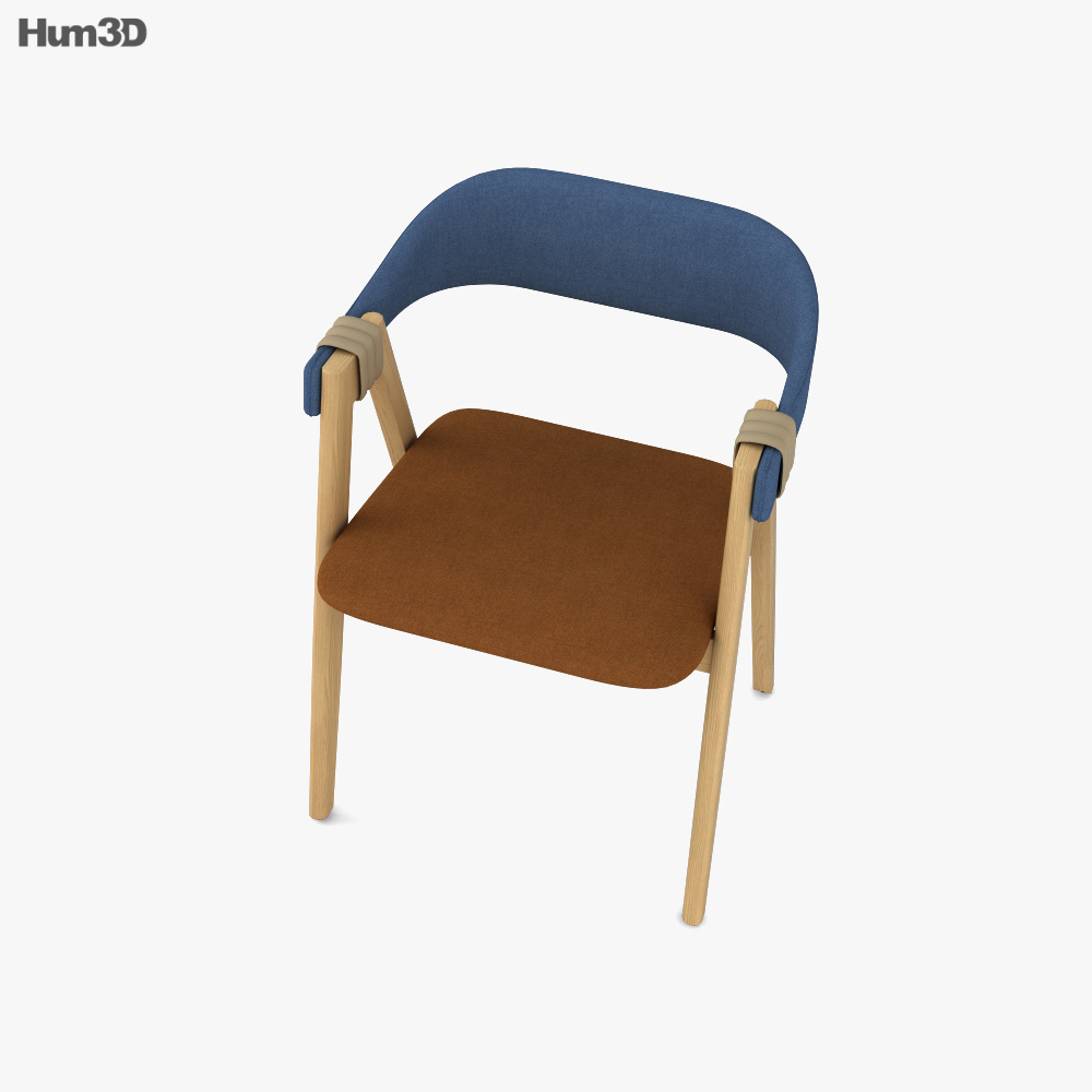 Moroso Mathilda Chair 3D model - Download in MAX, OBJ, FBX, C4D