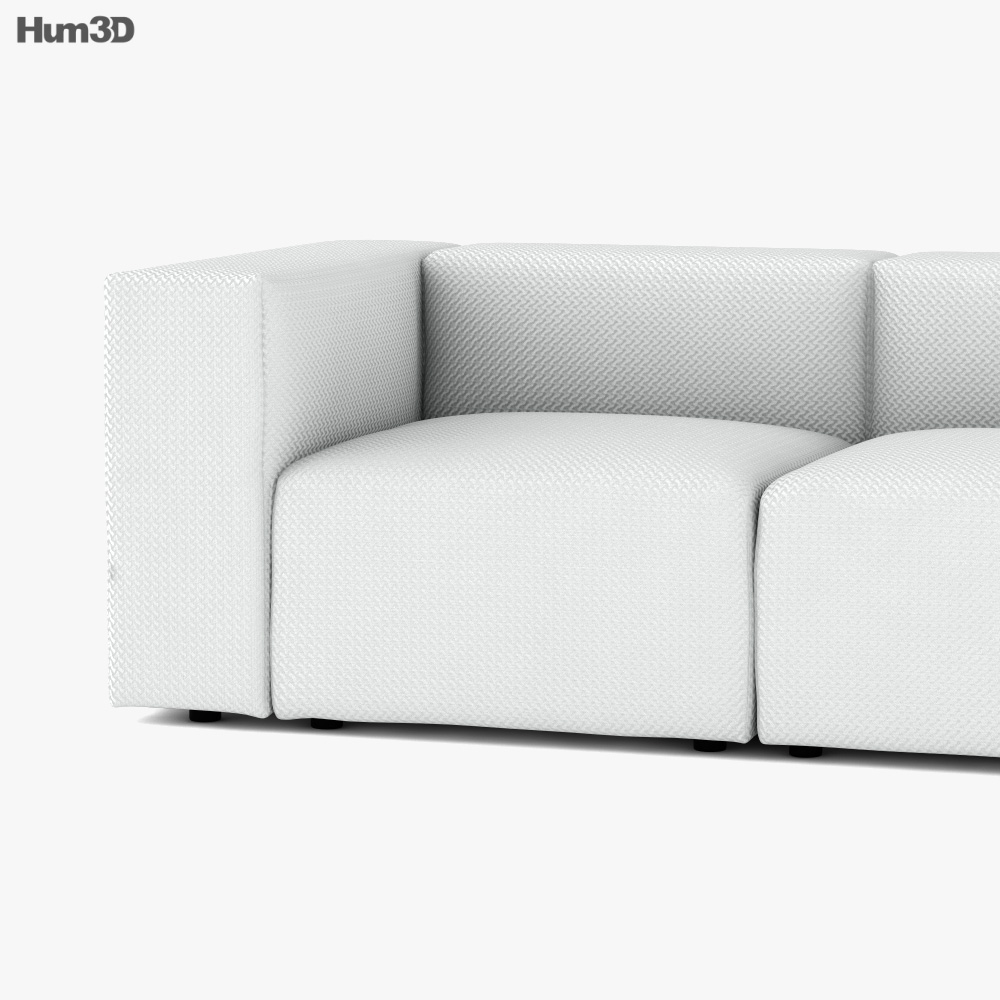 Moroso Spring Sofa 3D model - Download in MAX, OBJ, FBX, C4D