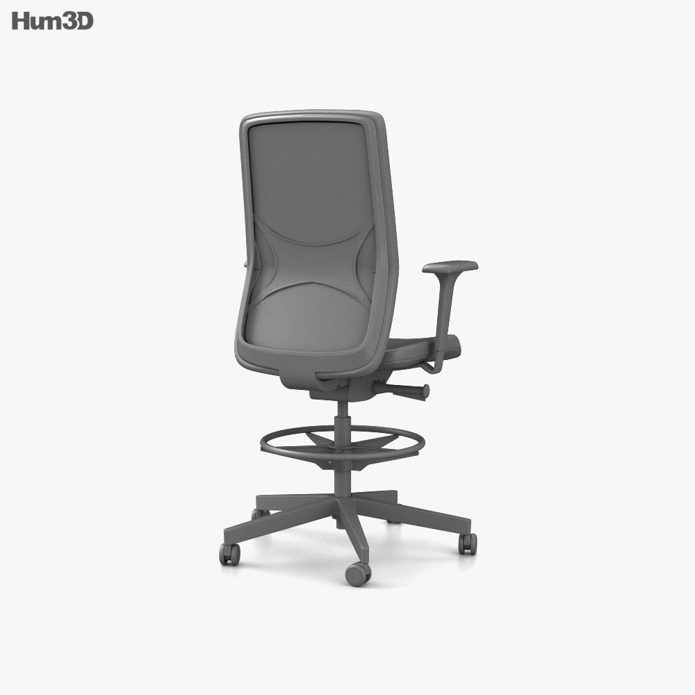 Narbutas Wind Armchair 3D model - Download in MAX, OBJ, FBX, C4D