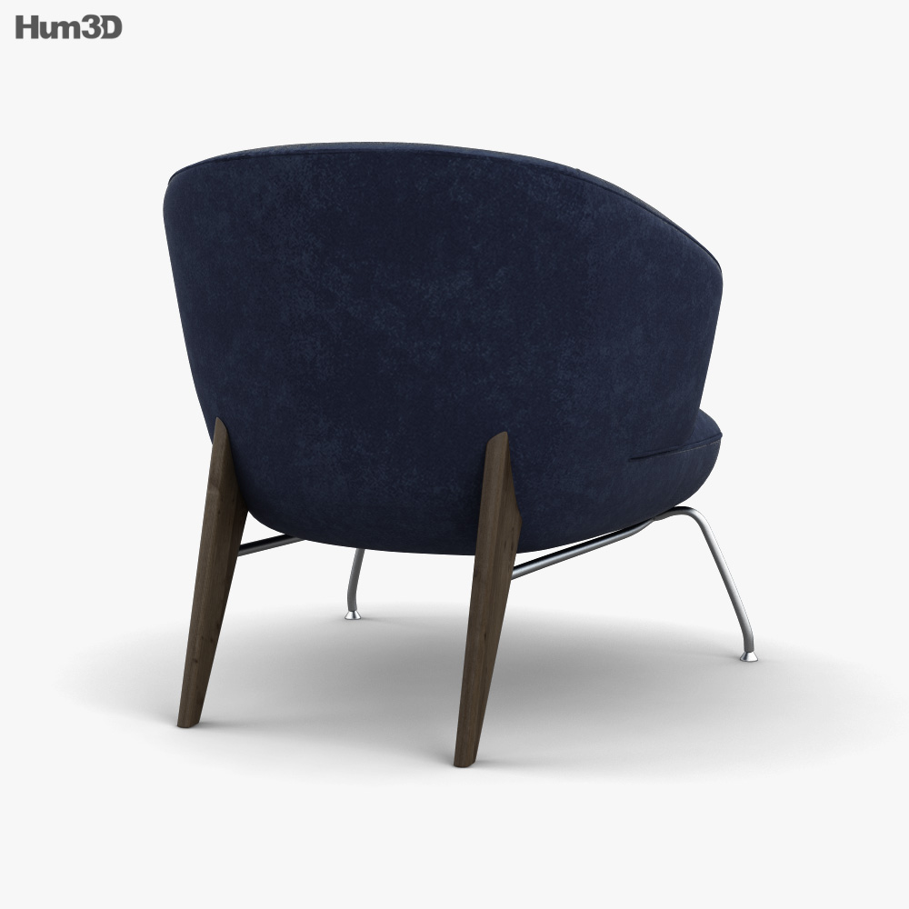 Natuzzi Penelope Armchair 3D model - Download in MAX, OBJ, FBX, C4D