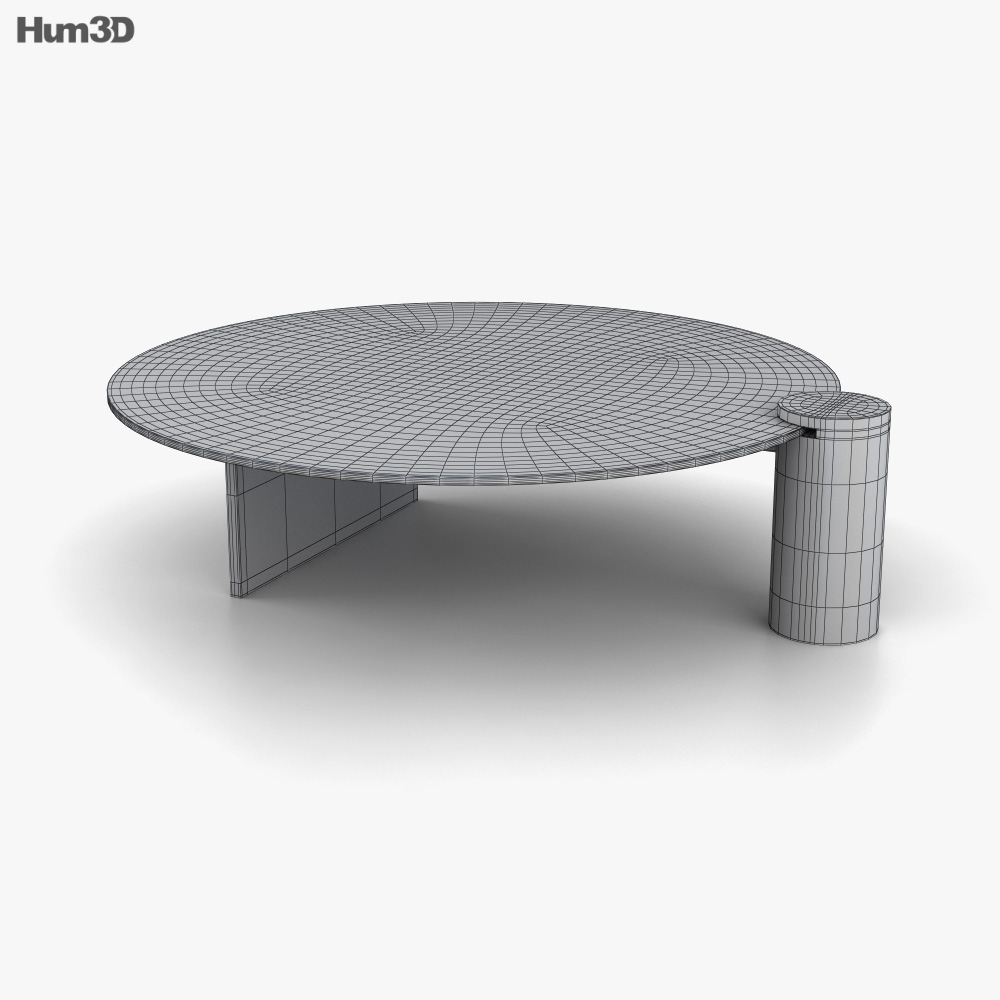 Natuzzi Frost Coffee table 3D model - Download in MAX, OBJ, FBX, C4D