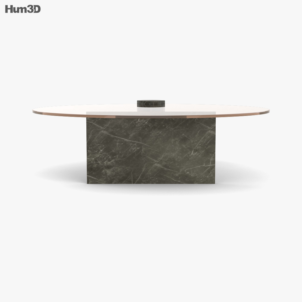 Natuzzi Frost Coffee table 3D model - Download in MAX, OBJ, FBX, C4D