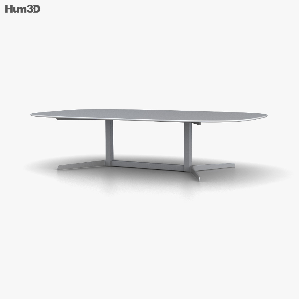 Natuzzi Campus Table 3D model - Download in MAX, OBJ, FBX, C4D