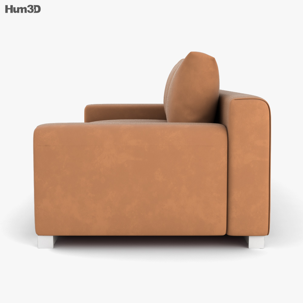 Natuzzi Leaf Sofa 3D model - Download in MAX, OBJ, FBX, C4D