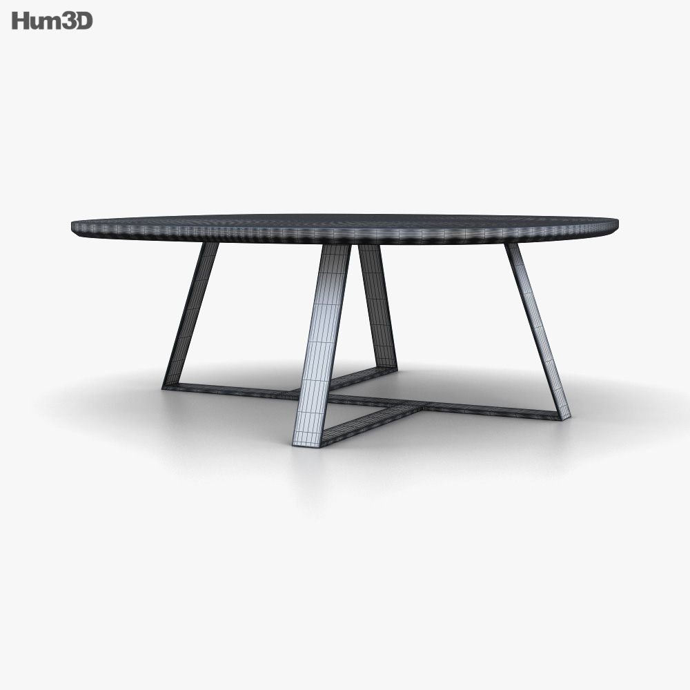 Natuzzi Nuvola Coffee table 3D model - Download in MAX, OBJ, FBX, C4D
