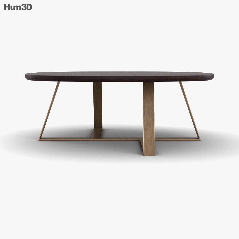 Natuzzi Nuvola Coffee table 3D model - Download in MAX, OBJ, FBX, C4D