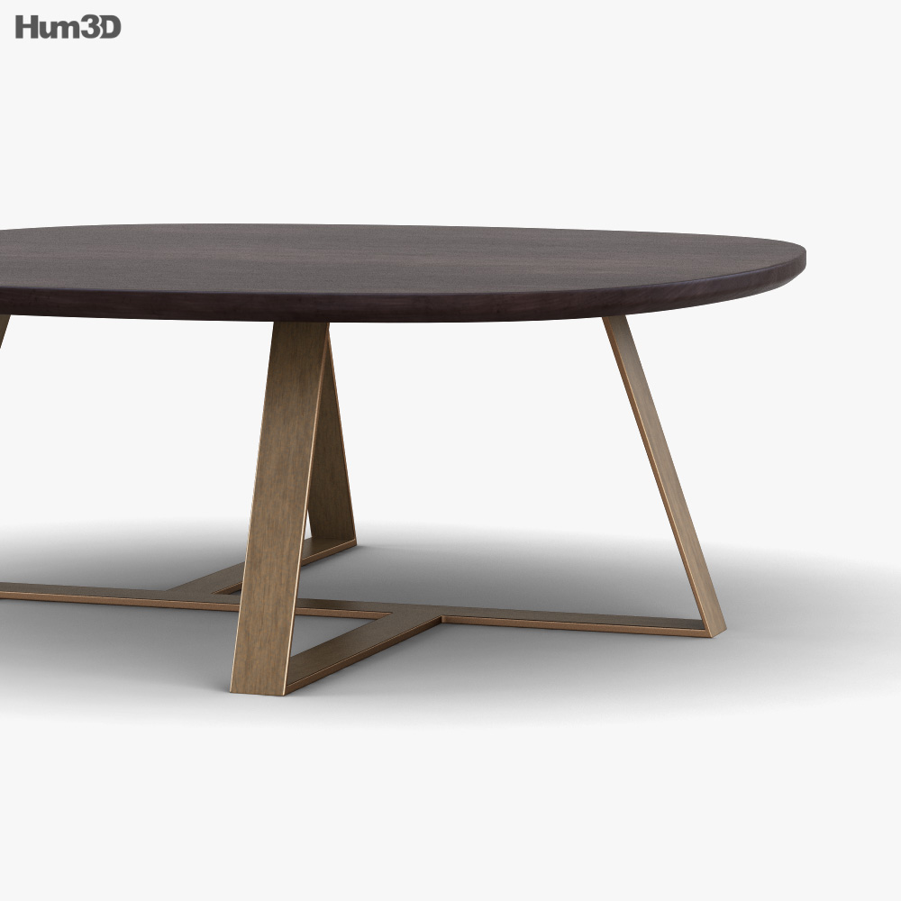 Natuzzi Nuvola Coffee table 3D model - Download in MAX, OBJ, FBX, C4D